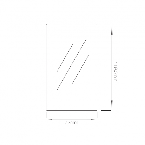 POSIglaze Standard End Cap – Stainless Steel | Cheadle Glass Systems